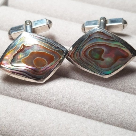 Vintage | Accessories | Vintage Ataahua Bee Sterling Silver Cuff Links ...